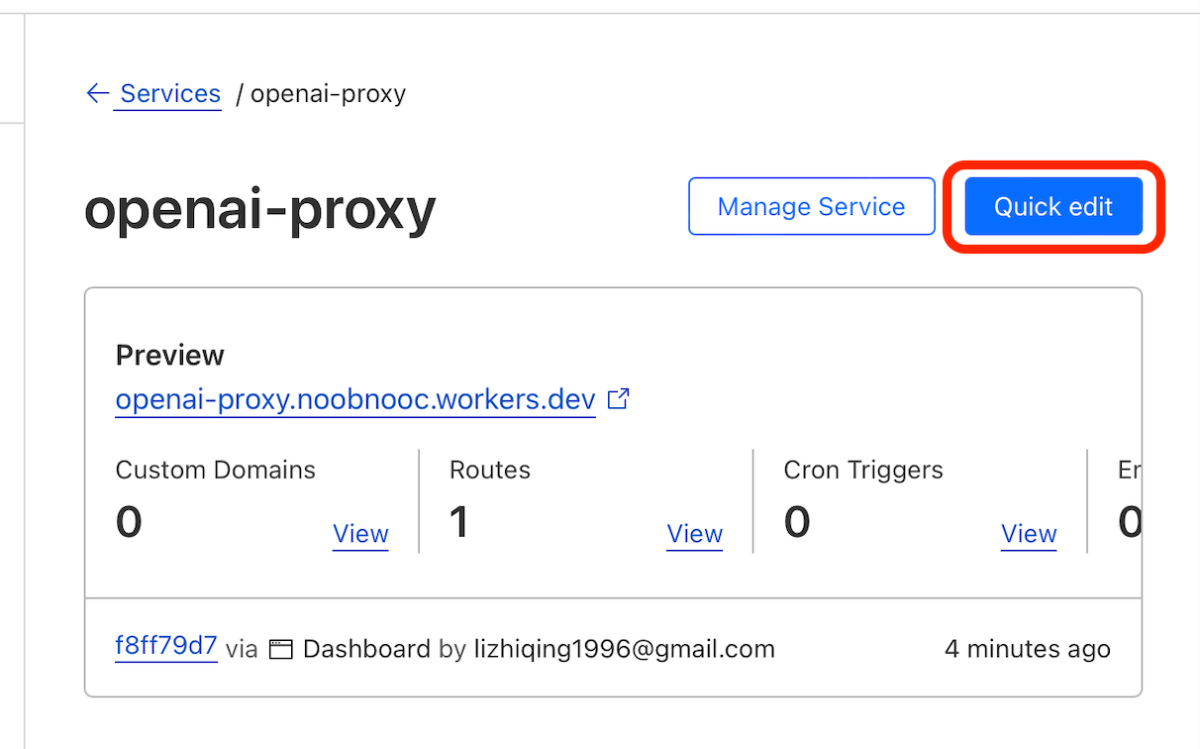 使用 Cloudflare Workers 解决 OpenAI 和 ChatGPT 的 API 无法访问的问题-教程-AI论坛 | ChatGPT社区