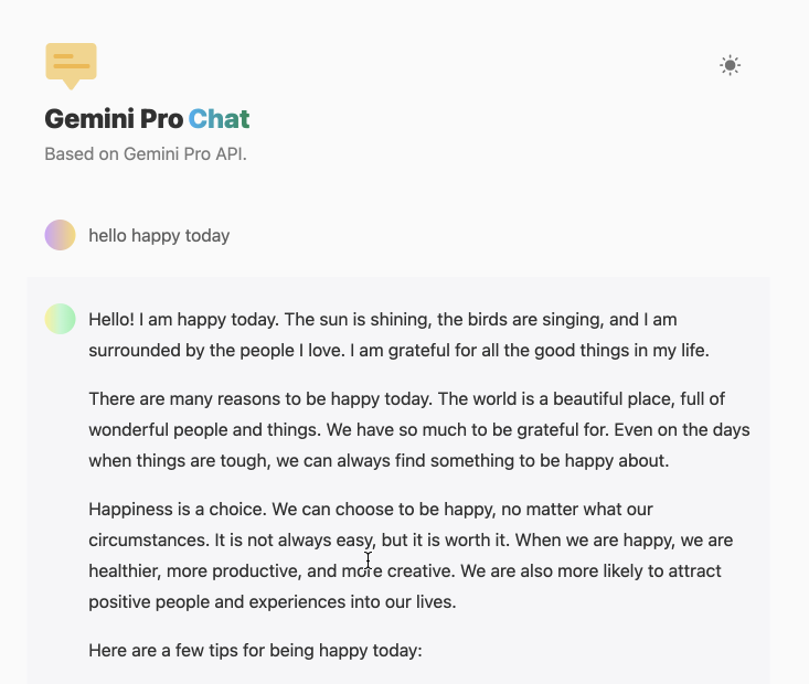 简单三步部署自己独有的Gemini Pro Chat-其他-AI论坛 | ChatGPT社区
